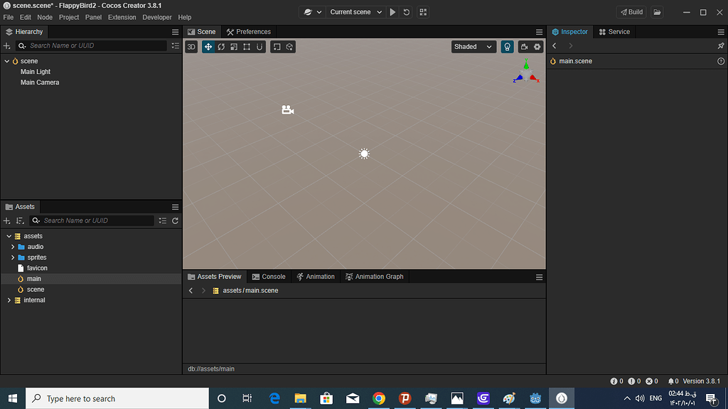 How to change the cocos creator in 2d and keep it in 2d? - Cocos ...