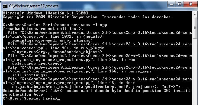 PLEASE HELP! I Can’t create a new project with Cocos new command - cocos2d-x - Cocos Forums